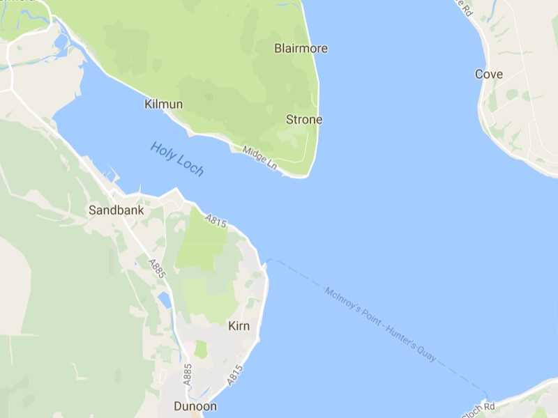 Arboretum w Kilmun, Szkocja